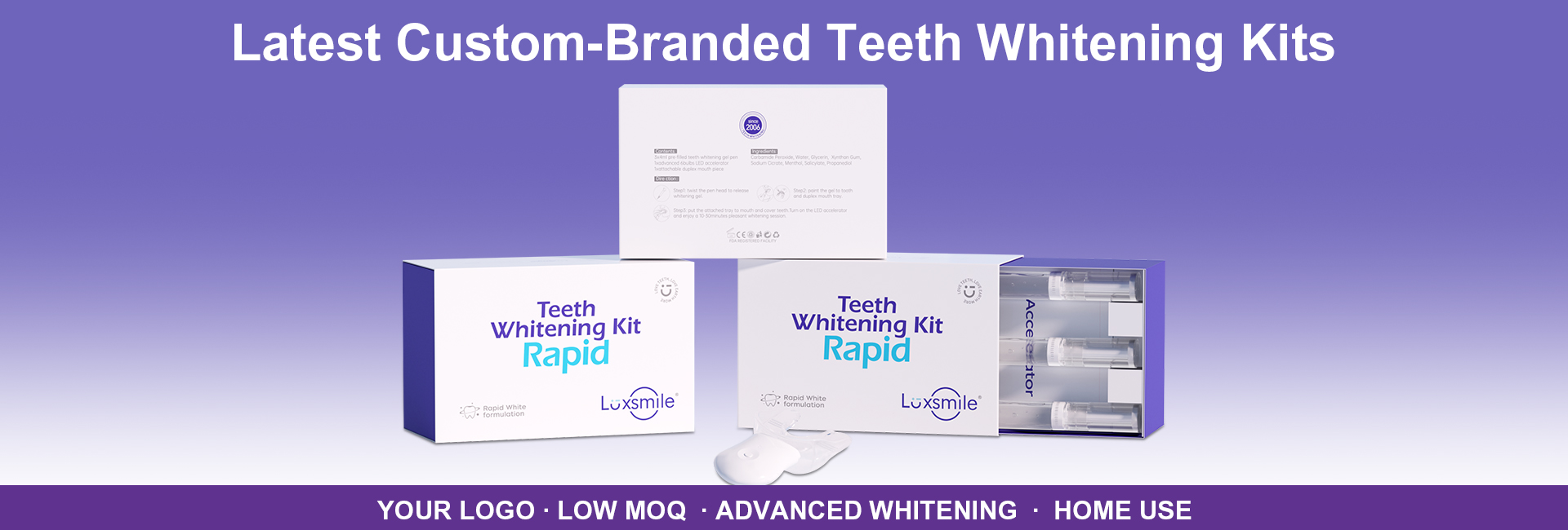 Custom Teeth Whitening Supplies | Wholesale Dental Supply